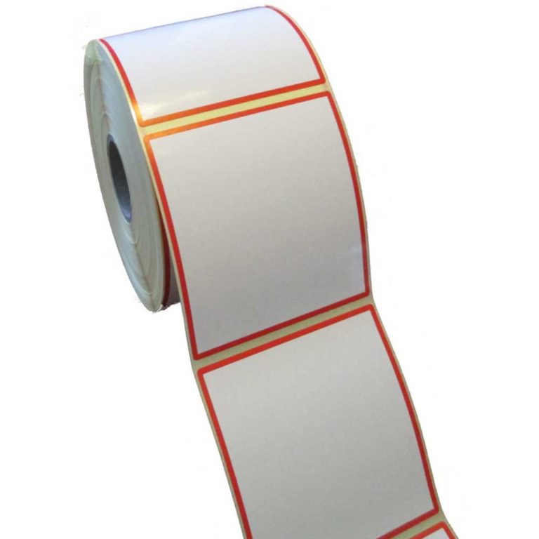 Etiketten 100x100 mm einfach - Schaumermal24